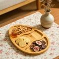 1PC Easter Wooden Serving Tray Bunny Charcuterie Boards Egg Wooden ...