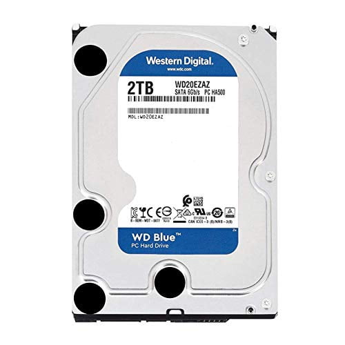 WD WD20EZAZ Blue 2TB 5400RPM Class SATAIII 256MB 3.5" Desktop Hard ...