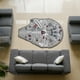 Star Wars Large Millennium Falcon Entry or Area Rug, 59" L x 79" W ...