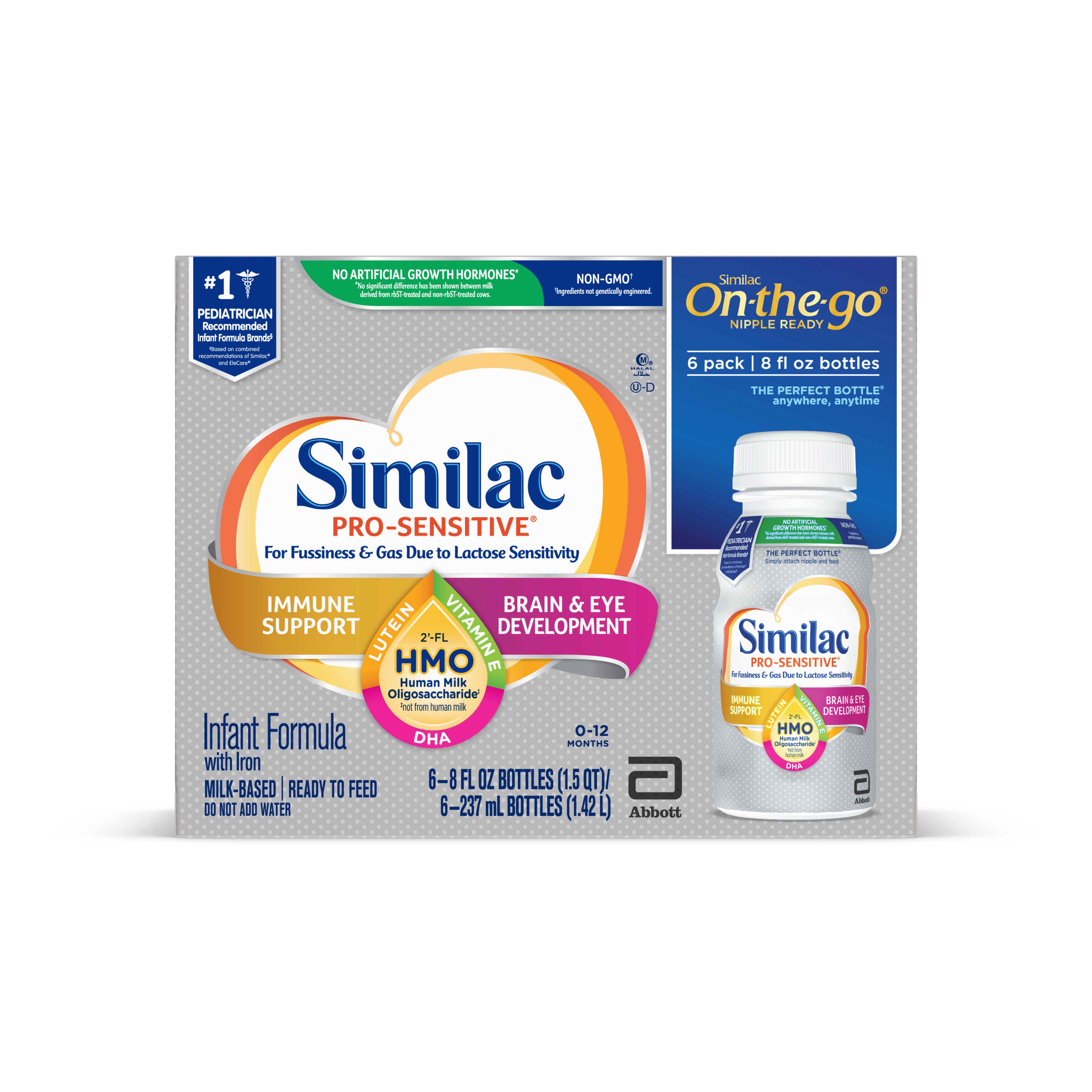 Similac Pro-Sensitive Infant Formula with 2'-FL Human Milk ...