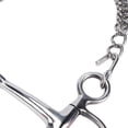 YAHHU Stainless Steel Horse Training Snaffle Bit, Premium Double Bridle ...