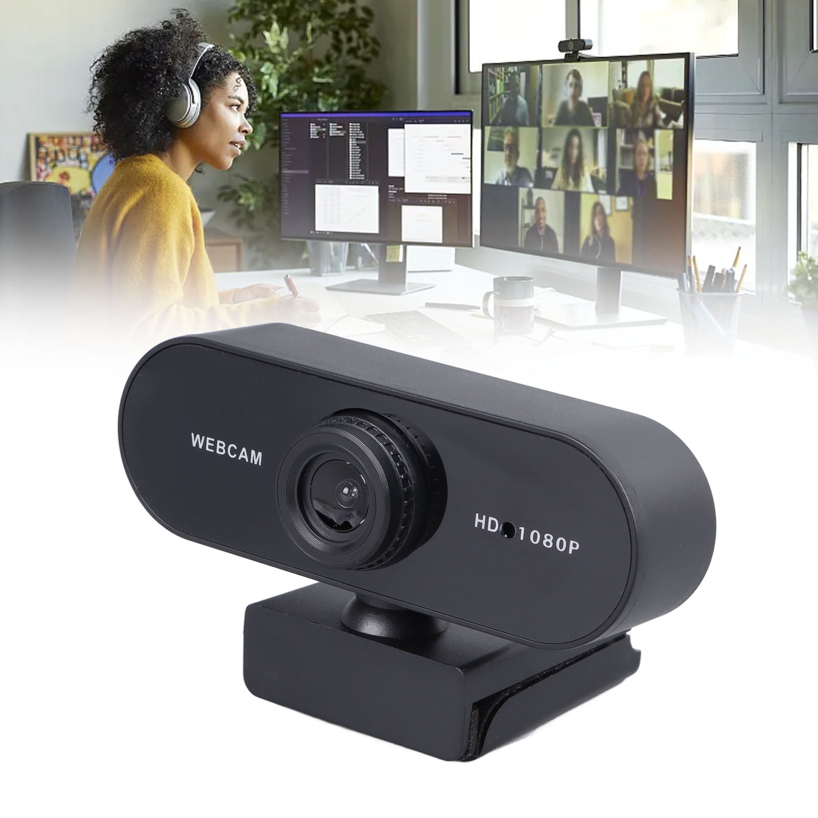 PC Camera, Voice Interactive HD Webcam for Video Conferencing for ...