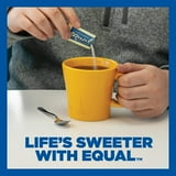 EQUAL 0 Calorie Sweetener, Sucralose Sugar Alternative, Yellow Packets ...