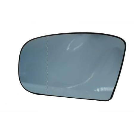 Blue Left Side Heated Mirror Heating Rearview Mirror Glass for Mercedes ...