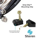 STEREN Coaxial Cable Clips - Cable Holder - Wire Clips - Siding Clips ...