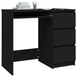 vidaXL Desk Computer Desk Office Desk Workstation with Drawer ...