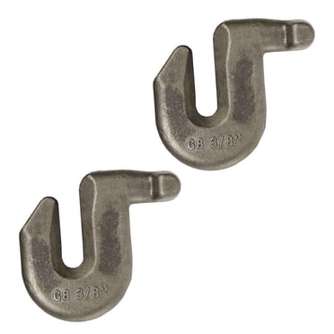 3/8" Grade 80 Clevis Cradle Grab Hooks w/Pins | Tow Hooks with Clevis ...