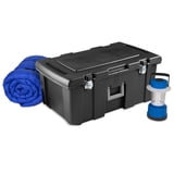 Sterilite Footlocker, Heavy Duty Plastic Storage Container with Handle ...