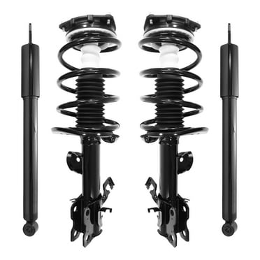Unity Automotive Front & Rear Complete Strut Assembly Shock Kit Fits ...