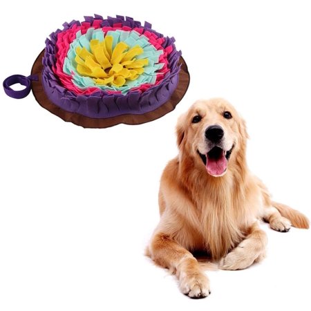 Sniffing Carpet for Dogs Pet Sniffing Pad Dog Round Pet Sniffing Pad ...