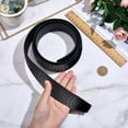 Cowhide Leather Crocodile Skin Pattern Waist Belts for Men Black ...