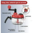 The Crank Chop Food Chopper and Processor XL, The Best Vegetable ...