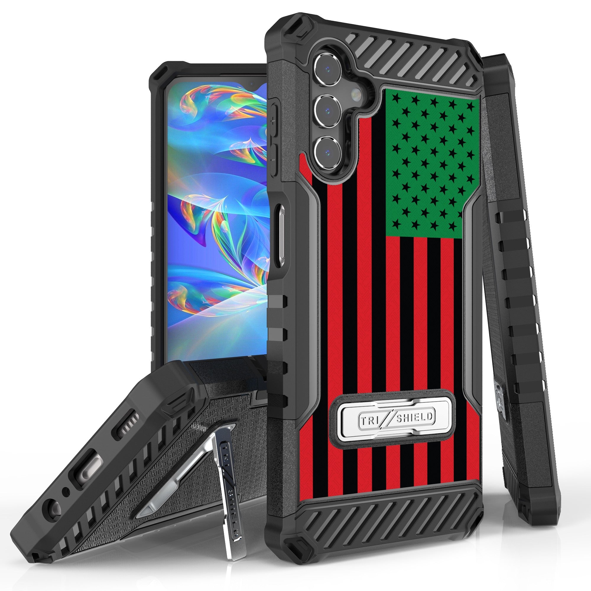 Tri Shield Rugged Cover Designed For Samsung Galaxy A13 5G Case Black ...