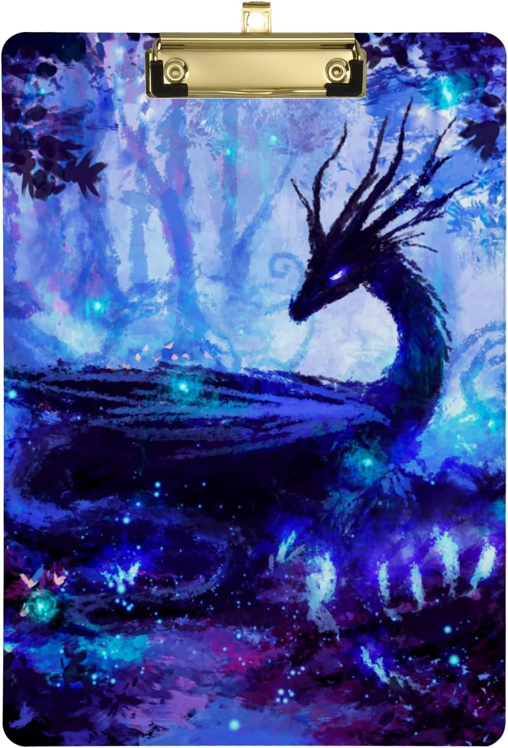 ZHANZZK Dragon Magic Clipboard Hardboard Wood Nursing Clip Board and ...