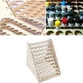 Kokiya 1 piece DIY Wooden Pigment Paint Rack Paint Modular Organizer ...