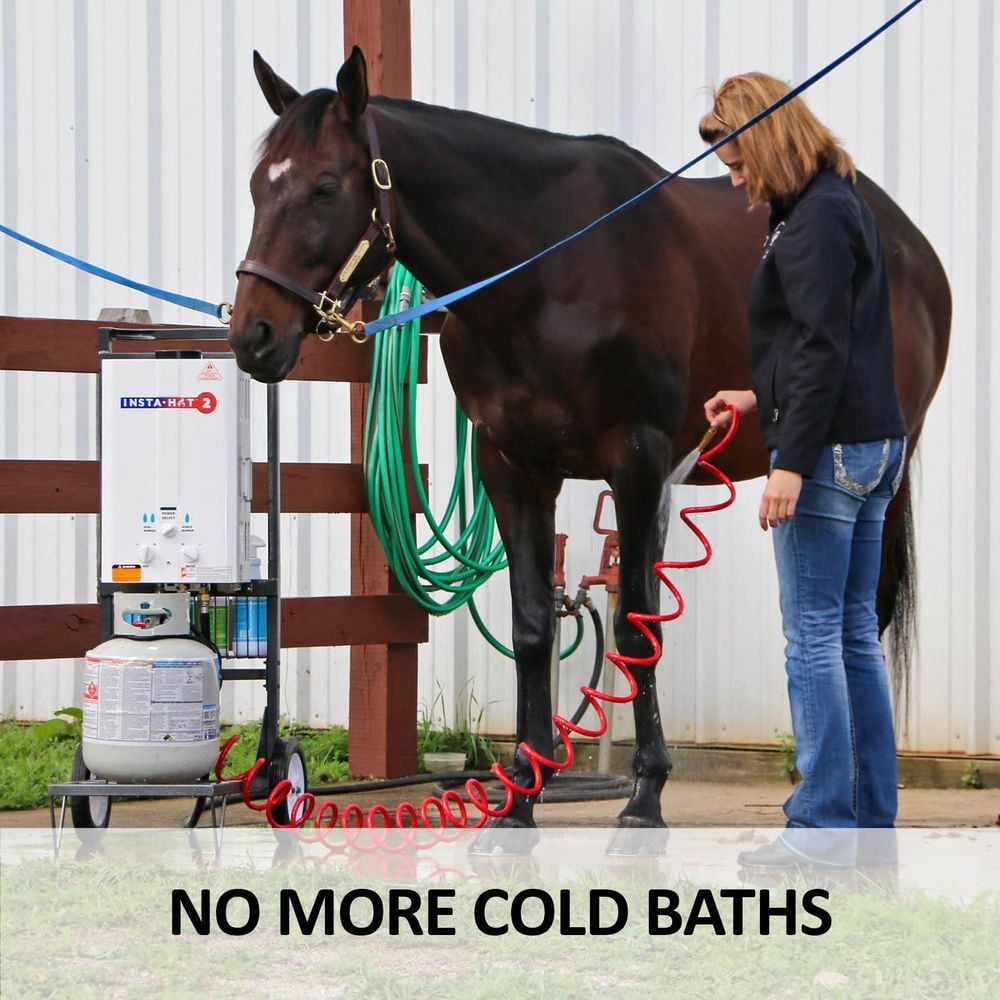 Washing Portable Horse Stalls
