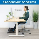 Mount-It! Dual Pedal Ergonomic Footrest with Massage Surface ...