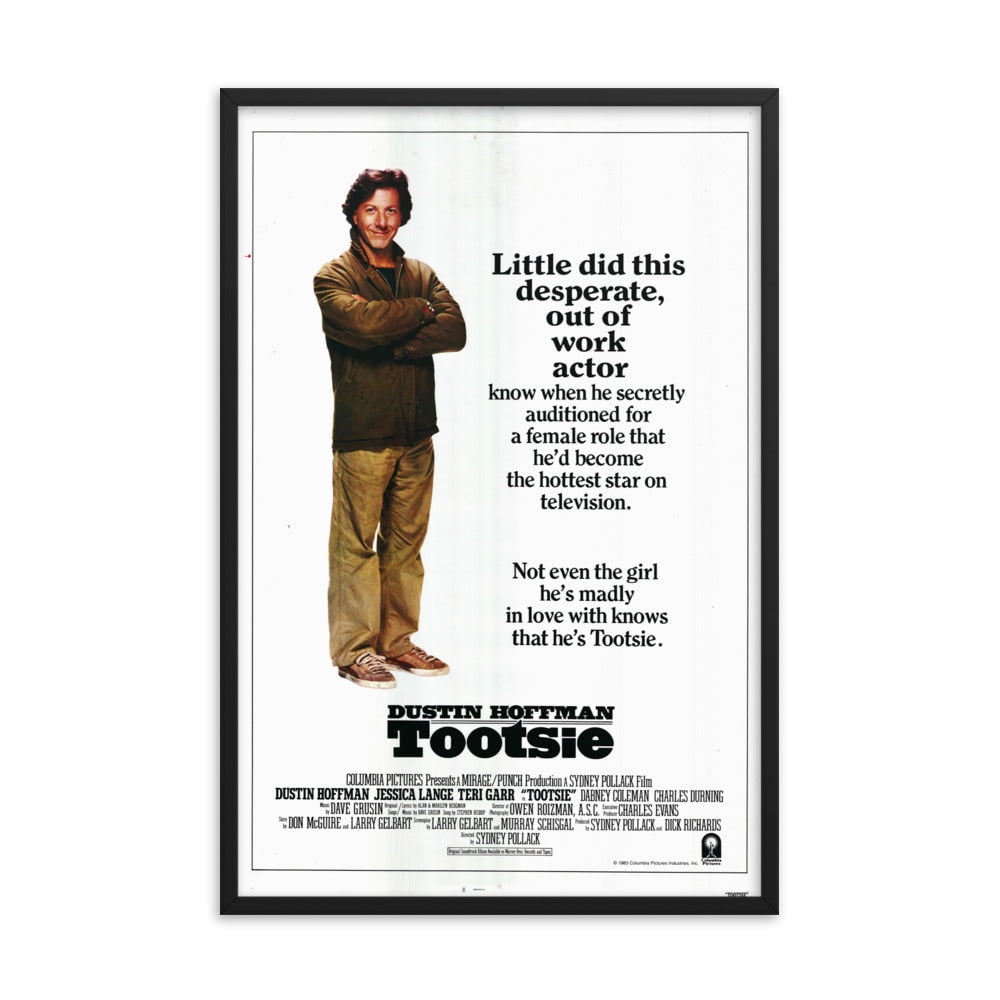 Tootsie 1982 REPRINT movie poster - Walmart.com