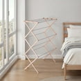 5001 Collapsible Folding Wooden Clothes Drying Rack For Laundry | Pre ...
