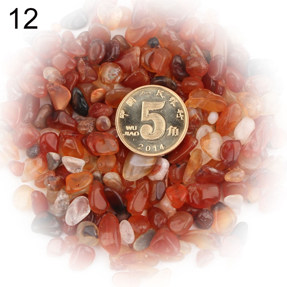 Yesbay Mineral Stone 100g Faux Amethyst Crystal Quartz Stone Rock Chips ...