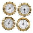 4Pcs Thermometer Hygrometer Barometers Clock Weather Stations Dia 98mm ...