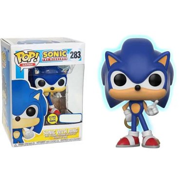 Funko POP! Keychain Games: Sonic - Sonic with Ring - Walmart.com
