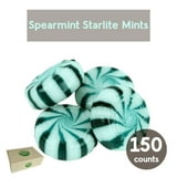 Individually Wrapped Spearmint Starlite Mints candy, Gluten-Free l Pack ...