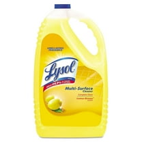 Lysol Multipurpose Disinfecting Cleaner, Lemon Scent, 144 oz - All ...