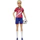 Barbie Soccer Doll, Blonde, #9 Uniform, Soccer Ball, Cleats, Socks, 3 ...