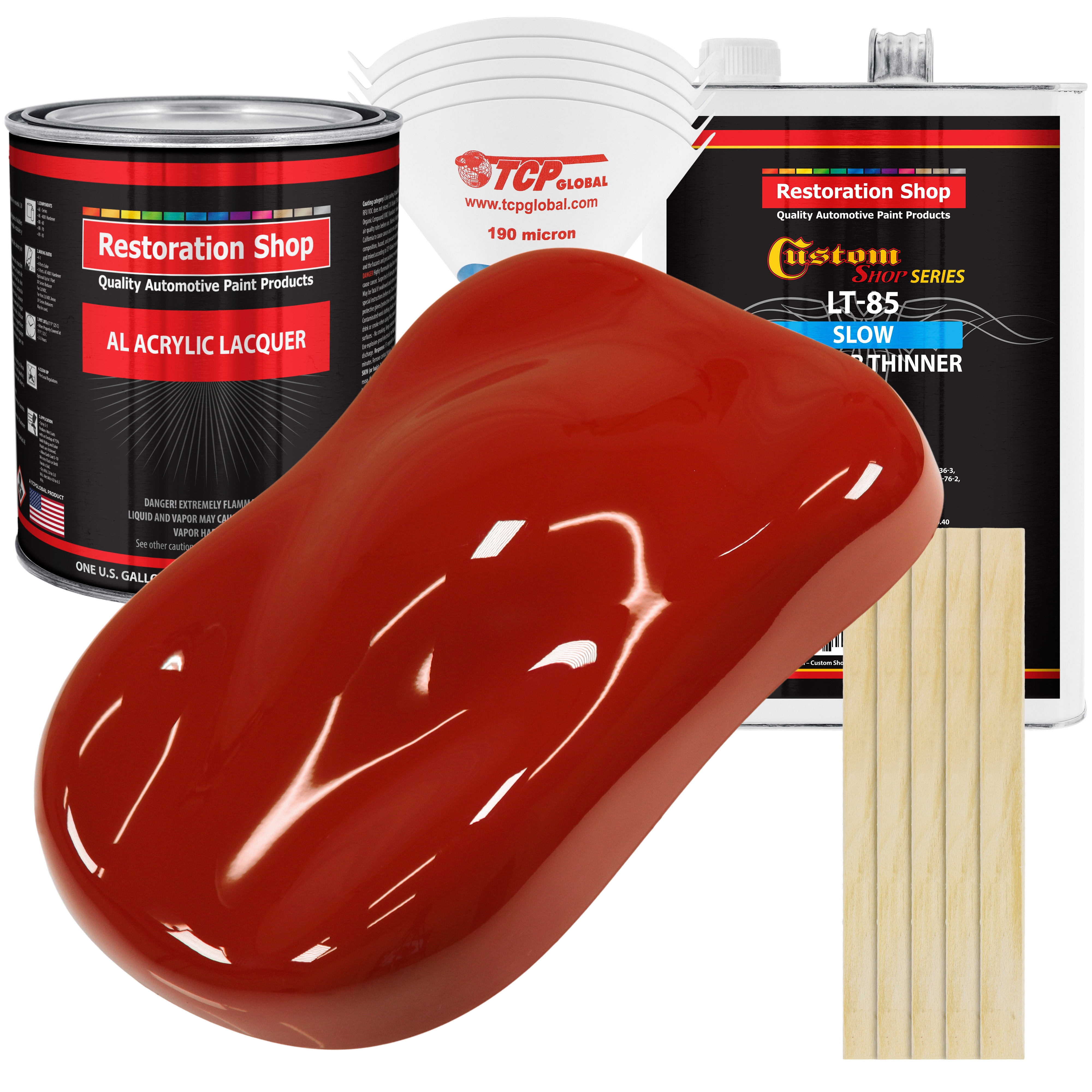 Restoration Shop - Candy Apple Red Acrylic Lacquer Auto Paint ...