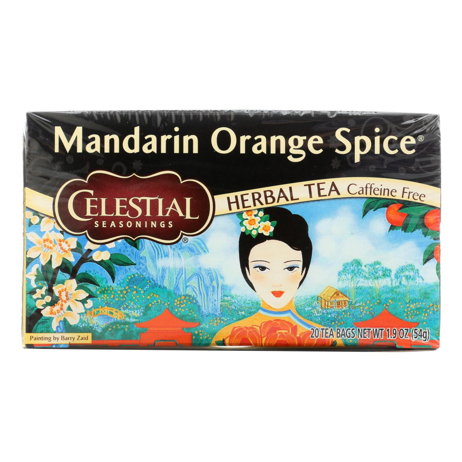 Celestial Seasonings Herbal Tea Mandarin Orange Spice 20 Bags - Walmart.com