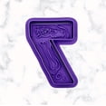 Dinosaur Number 7 Cookie Cutter and Stamp - Walmart.com