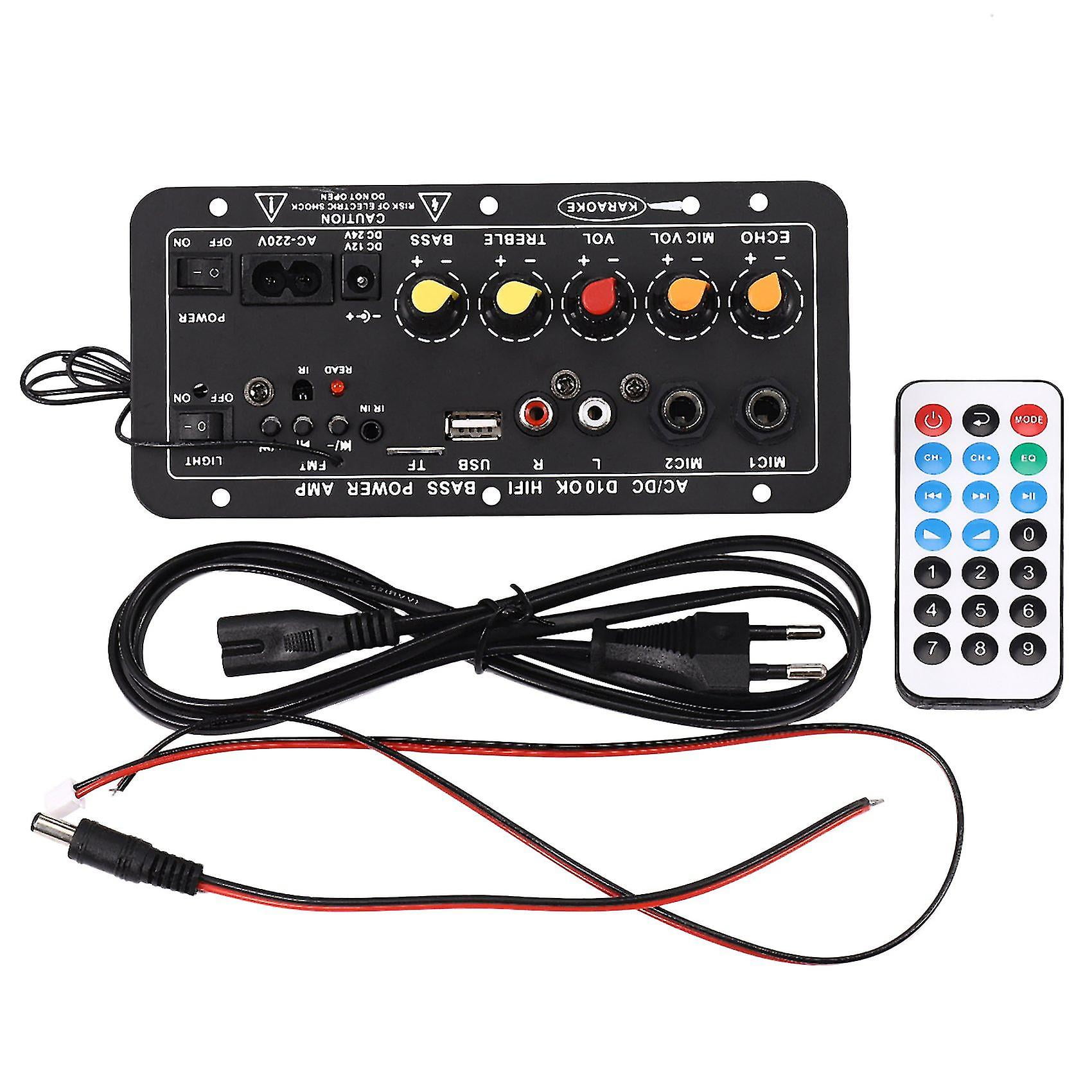 Placa amplificadora de dientes Digital Subwoofer Microph Oke ...