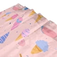 Bath Curtain & 72x72in Non-Slip Bath Mat Set 12-Grommet Shower Curtain ...
