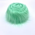 Shaggy Mohair Faux Fur Fabric Strips Ribbon, Pre Cut Roll, 2" Wide by ...