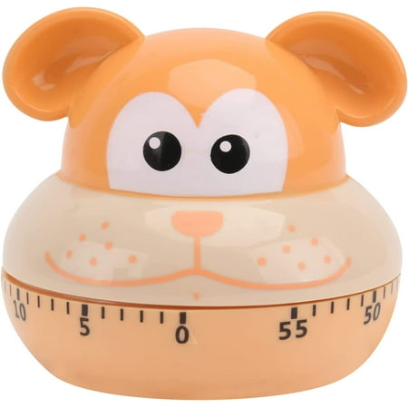 1pc 60min Kitchen Timer Cartoon Dog Countdown Timer Kids Classroom ...