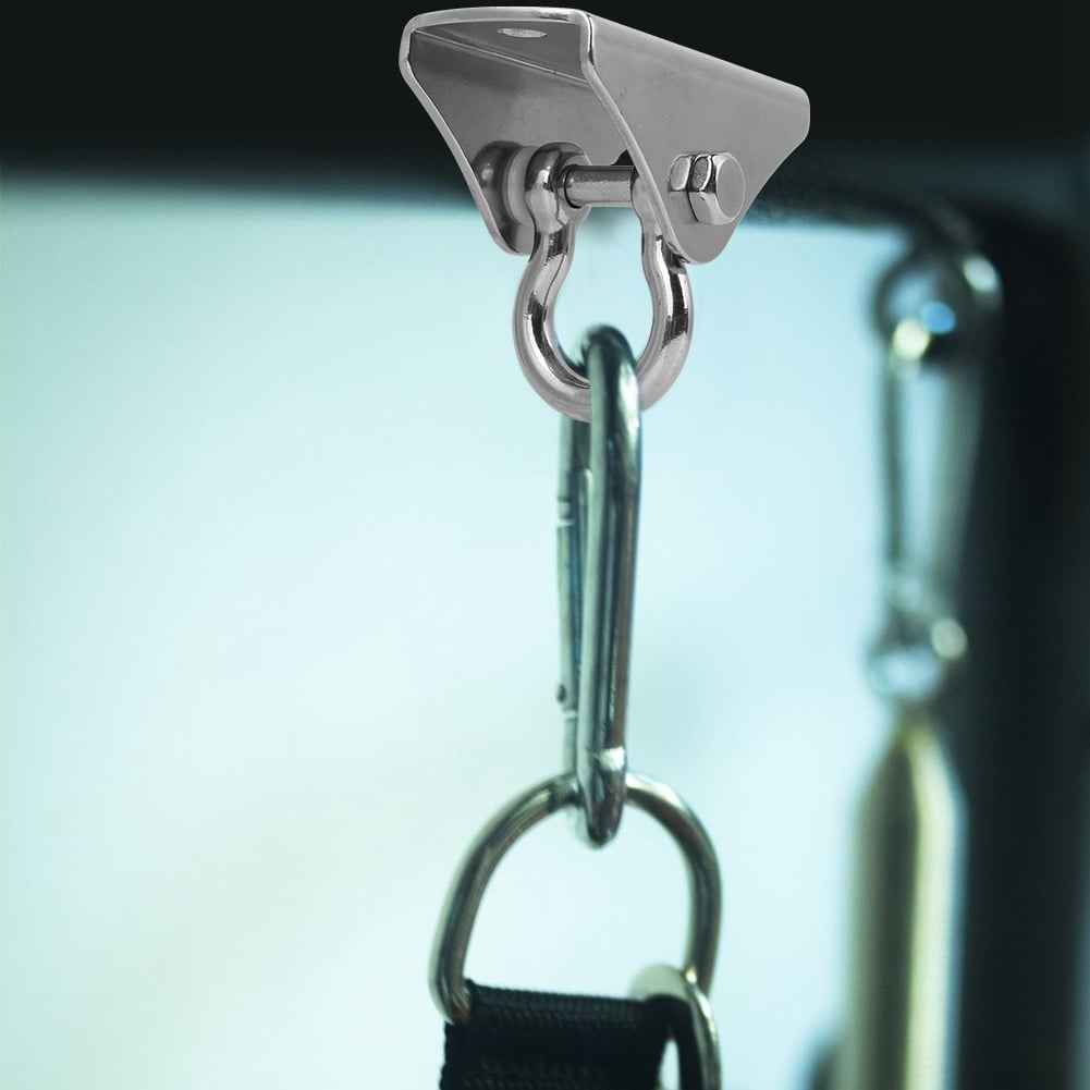 TOPINCN Durable Stainless Steel Ceiling Buckle Mount Hook Fixed Disc ...