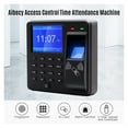 Time Attendance Machine Fingerprint/Password/ID Card Recognition 2.4 ...