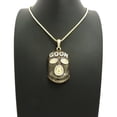 Unique Fashion 21 Hip Hop Goon Ski Mask Man Pendant 2mm 24" Box Chain ...