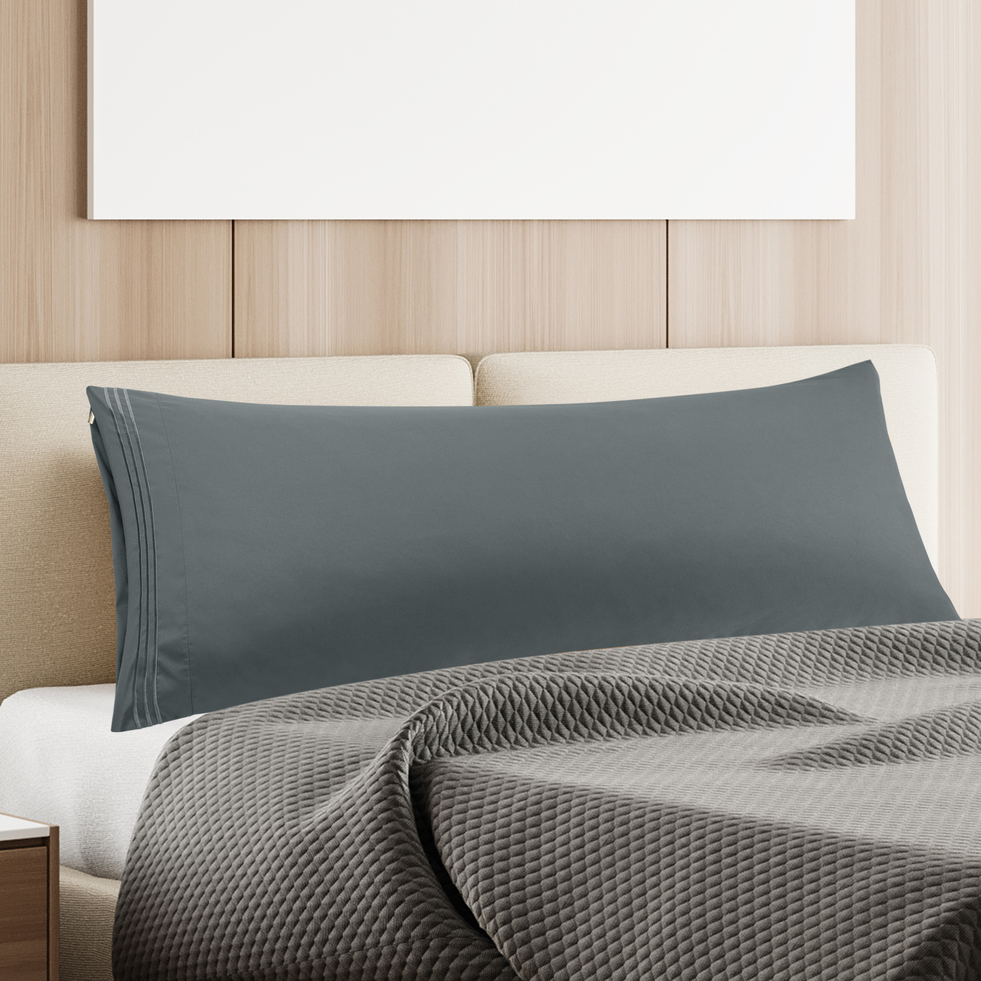 Tobin Stamped For Embroidery Pillowcase Pair 20"X30"-Love - Walmart.com