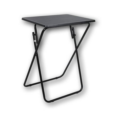 18" x 26" Indoor Outdoor Adjustable Height Personal Folding Table ...