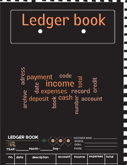 Accounting Ledger Book : A Complete Expense Tracker Notebook, Expense ...