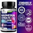 Nature's Nutrition Magnesium Citrate Supplement 1000mg, Supports Bone ...