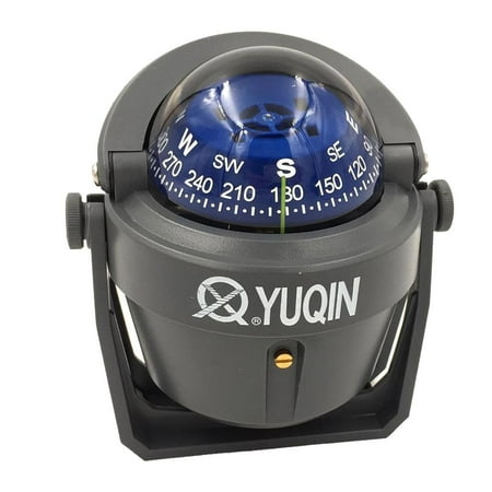 Marine Boat Compass Surface Mount LED Light Direct Reading Dial B ...