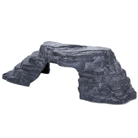 Imitation Stone Turtle Basking Reptile Stone Bridge Climbing Hideout ...