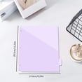 Kilougeis Under $5 8 Tabs Binder Dividers with Two Pockets,Thickened ...