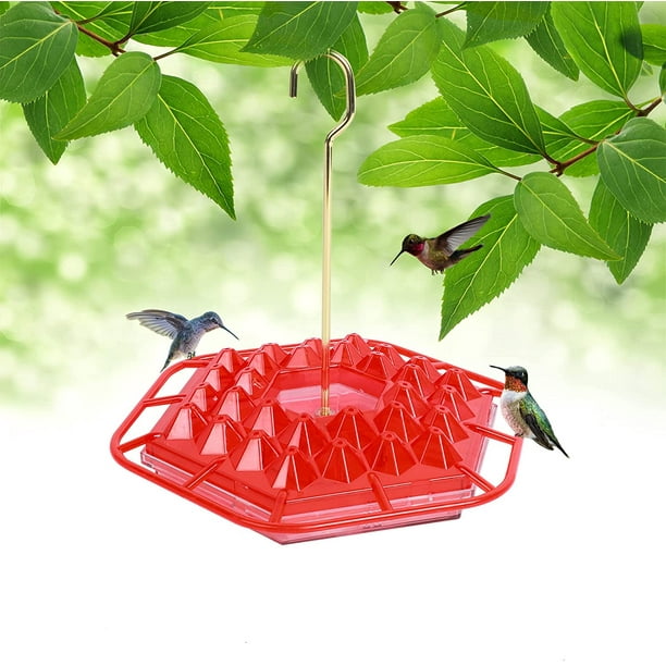 Hummingbird Feeder,Portable Hummingbird Feeders Outdoor with 30 Feeding ...