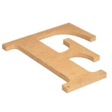 MPI Wood 8" Letter Classic Font F - Walmart.com