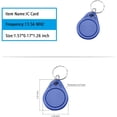 8 Packs Smart IC Card,RFID M1 13.56Mhz Fob Contactless Key Fob for ...
