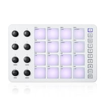 WORLDE Panda Mini USB MIDI 25-Key Controller, 8 Backlit Drum Pads ...